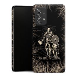 DeinDesign Galaxy A52s 5G Handy Premium Case Smartphone Handyh&uuml;lle Schutzh&uuml;lle matt Tv Show Designs Wikinger Vikings Premium Case
