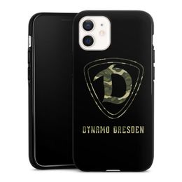DeinDesign iPhone 12 Handy Silikon H&uuml;lle Case schwarz Handyh&uuml;lle Sgd Official Licensed Product Sg Dynamo Dresden