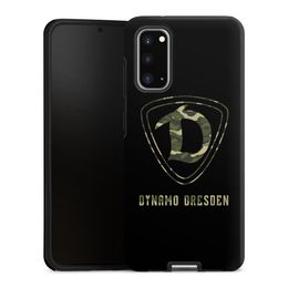 DeinDesign Galaxy S20 Handy Panzer Handyh&uuml;lle robuste Outdoor H&uuml;lle Schutzh&uuml;lle matt Sgd Official Licensed Product Sg Dynamo Dresden Tough Case