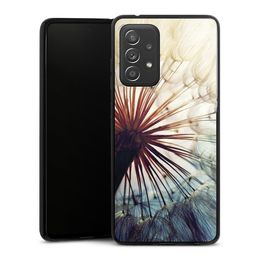 DeinDesign Galaxy A52s 5G Handy Slim Case extra d&uuml;nn Silikon Handyh&uuml;lle schwarz H&uuml;lle Photography Dandelion Flowers Silikon Slim Case