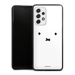 DeinDesign Galaxy A33 5G Handy Slim Case extra d&uuml;nn Silikon Handyh&uuml;lle schwarz H&uuml;lle Dick Bruna Rabbit Miffy Silikon Slim Case