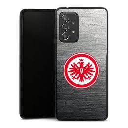 DeinDesign Galaxy A52s 5G Handy Slim Case extra d&uuml;nn Silikon Handyh&uuml;lle schwarz H&uuml;lle Eintracht Frankfurt Sge Logo Silikon Slim Case
