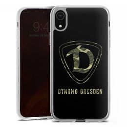 DeinDesign iPhone Xr Handy Silikon H&uuml;lle Case transparent Handyh&uuml;lle Sgd Official Licensed Product Sg Dynamo Dresden Silikon Case