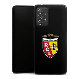 DeinDesign Galaxy A52s 5G Handy Slim Case extra d&uuml;nn Silikon Handyh&uuml;lle schwarz H&uuml;lle Logo Official Licensed Product Rc Lens Silikon Slim Case