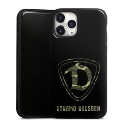 DeinDesign iPhone 11 Pro Handy Panzer Handyh&uuml;lle robuste Outdoor H&uuml;lle Schutzh&uuml;lle gl&auml;nzend Sgd Official Licensed Product Sg Dynamo Dresden Tough Case