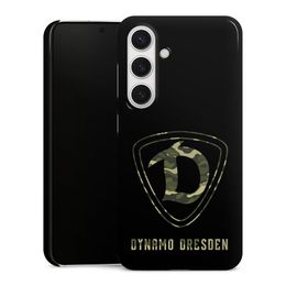 DeinDesign Galaxy S24 Handy Premium Case Smartphone Handyh&uuml;lle Schutzh&uuml;lle gl&auml;nzend Sgd Official Licensed Product Sg Dynamo Dresden Premium Case