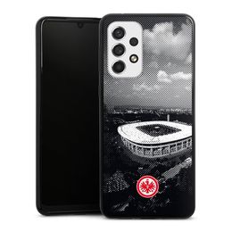 DeinDesign Galaxy A33 5G Handy Slim Case extra d&uuml;nn Silikon Handyh&uuml;lle schwarz H&uuml;lle Stadium Sge Eintracht Frankfurt Silikon Slim Case