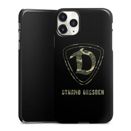 DeinDesign iPhone 11 Pro Max Handy Premium Case Smartphone Handyh&uuml;lle Schutzh&uuml;lle gl&auml;nzend Sgd Official Licensed Product Sg Dynamo Dresden Premium Case