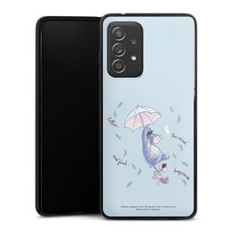 DeinDesign Galaxy A52s 5G Handy Slim Case extra d&uuml;nn Silikon Handyh&uuml;lle schwarz H&uuml;lle Official Licensed Product Winnie The Pooh Eeyore Disney Silikon Slim Case