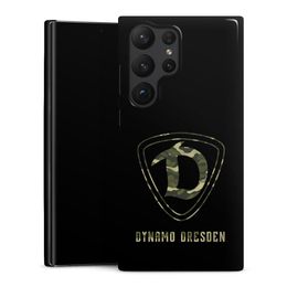 DeinDesign Galaxy S23 Ultra Handy Premium Case Smartphone Handyh&uuml;lle Schutzh&uuml;lle gl&auml;nzend Sgd Official Licensed Product Sg Dynamo Dresden Premium Case