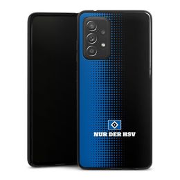 DeinDesign Galaxy A52s 5G Handy Slim Case extra d&uuml;nn Silikon Handyh&uuml;lle schwarz H&uuml;lle Logo Official Licensed Product Hsv Silikon Slim Case