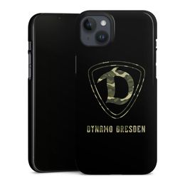 DeinDesign iPhone 14 Plus Handy Premium Case Smartphone Handyh&uuml;lle Schutzh&uuml;lle gl&auml;nzend Sgd Official Licensed Product Sg Dynamo Dresden Premium Case