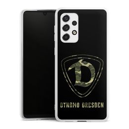 DeinDesign Galaxy A33 5G Handy Silikon H&uuml;lle Case transparent Handyh&uuml;lle Sgd Official Licensed Product Sg Dynamo Dresden Silikon Case