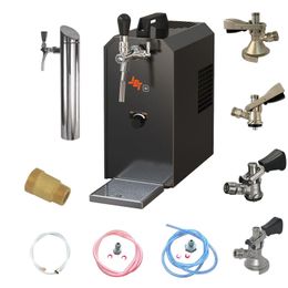 ich-zapfe Untertheken Komplett Set - Zapfanlage, Bierzapfanlage JET 30K Bierkoffer mit Luftpumpe Durchlaufk&uuml;hler 1-leitig Trockenk&uuml;hler, bis zu 35 Liter/h