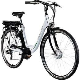 Z&uuml;ndapp Z&uuml;ndapp Z503 E Bike Damen ab 155 cm Damenfahrrad 28 Zoll Pedelec mit tiefem Einstieg retro Elektrofahrrad 7 Gang Schaltung E Fahrrad Stadtrad StVZO