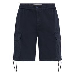 Cargoshorts Blend "Cargoshorts BHMaxim", Herren, Gr. L, N-Gr, blau (salute), Obermaterial: 98% Baumwolle CO. 2% Elasthan EL., Hosen