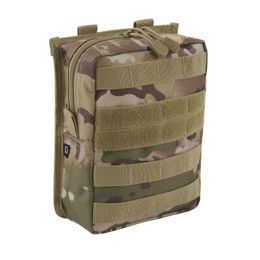 G&uuml;rteltasche Brandit "Brandit Accessoires Cross Molle Pouch", Gr. onesize, tactical camo, Polyester, unifarben, Taschen G&uuml;rteltasche
