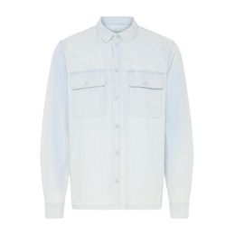 !Solid Jeanshemd SOLID "Jeanshemd SDRogue", Herren, Gr. XL, N-Gr, light blau denim, Obermaterial: 100% Baumwolle CO., Jacken Jeanshemd