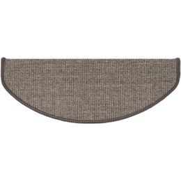 Stufenmatte OTTO HOME "Natur", grau, B:23,5cm H:8mm L:65cm, Sisal, Teppiche, 100% Sisal, gro&szlig;e Farbauswahl, selbstklebend, auch als Set 15 St&uuml;ck