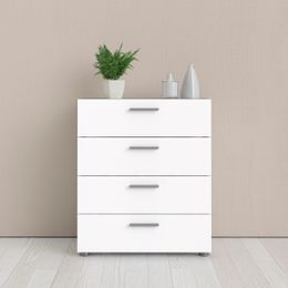 Kommode Home Affaire "Pepe Schubkastenkommode", wei&szlig;, B:70cm H:82cm T:40,3cm, Holzwerkstoff, Sideboards, Schubladenkommode, Sideboard mit vielen Stauraumm&ouml;glichkeiten, Breite 70 cm