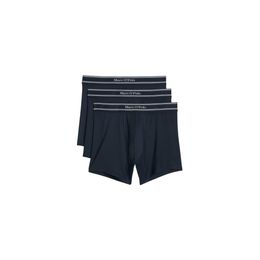 Marc O'Polo Retro Pants MARC O'POLO "Modal", Herren, Gr. M (50), schwarz navy, Jersey, Obermaterial: 90% Modal, 10% Elasthan, k&ouml;rpernah, Unterhosen, mit etwas l&auml;ngerem Bein, Logobund, ohne Eingriff