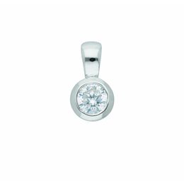 Adelia&acute;s Kettenanh&auml;nger ADELIA&acute;S "Anh&auml;nger 925 Silber mit Zirkonia", silber, Schmuckanh&auml;nger, Damen, mit Zirkonia, Silber 925 (Sterlingsilber), Kettenanh&auml;nger, Silberanh&auml;nger