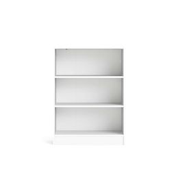 B&uuml;cherregal Home Affaire "Basic Regal, B&uuml;roregal", wei&szlig;, B:79cm H:107,2cm T:26,8cm, Holzwerkstoff, Regale, B&uuml;cherregal, Standregal in verschiedenen Gr&ouml;&szlig;en und Farben erh&auml;ltlich