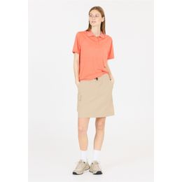 Sommerrock WHISTLER "Hasvil", Damen, Gr. 50, beige, 88% Polyamid, 12% Elasthan, unifarben, normal, R&ouml;cke, aus atmungsaktivem Material