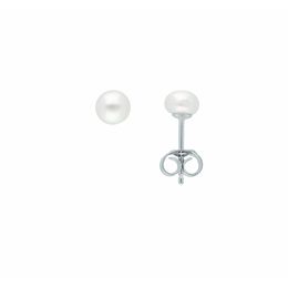 Adelia&acute;s Paar Ohrstecker ADELIA&acute;S "Perlen Ohrstecker Ohrringe 925 Silber", silber, Ohrringe, Damen, Damen, Silber 925 (Sterlingsilber), Silberohrringe Perle