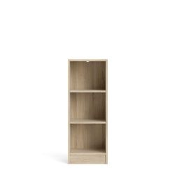 B&uuml;cherregal Home Affaire "Basic Regal, B&uuml;roregal", braun (eiche struktur), B:40,6cm H:107,2cm T:26,8cm, Holzwerkstoff, Regale, B&uuml;cherregal, Standregal in verschiedenen Gr&ouml;&szlig;en und Farben erh&auml;ltlich