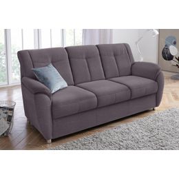 Sit & More 3-Sitzer SIT & MORE "Sonoma, B:189", grau (dunkelgrau), B:189cm H:91cm T:90cm, Luxus-Microfaser ALTARA NUBUCK (100% Polyester) / Struktur fein (100% Polyester);Luxus-Microfaser ALTARA NUBUCK (100% Polyester);Luxus-Microfaser ALTARA NUBUCK (100% Polyester) / Struktur (100% Polypropylen), Sofas, mit Federkern
