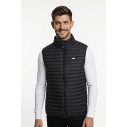 Steppweste Ellesse, Herren, Gr. S, schwarz, Obermaterial: 100% Polyester, Westen Steppweste, sportlicher Stil, f&uuml;r Outdoor-Aktivit&auml;ten, aus Polyester