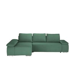 switch Ecksofa Soft gr&uuml;n Ma&szlig;e (cm): B: 282 H: 84 T: 182.0 Sofas > Sofas nach Material > Stoffsofas &raquo; Sofa DE