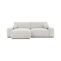 S-STYLE Ecksofa mit Schlaffunktion Puffy creme Ma&szlig;e (cm): B: 266 H: 86 Sofas > Sofas nach Material > Stoffsofas &raquo; Sofa DE