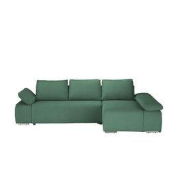 switch Ecksofa Soft gr&uuml;n Ma&szlig;e (cm): B: 282 H: 84 T: 182.0 Sofas > Sofas nach Material > Stoffsofas &raquo; Sofa DE