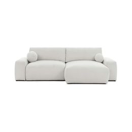 S-STYLE Ecksofa mit Schlaffunktion Puffy creme Ma&szlig;e (cm): B: 266 H: 86 Sofas > Sofas nach Material > Stoffsofas &raquo; Sofa DE