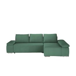 switch Ecksofa Soft gr&uuml;n Ma&szlig;e (cm): B: 282 H: 84 T: 182.0 Sofas > Sofas nach Material > Stoffsofas &raquo; Sofa DE