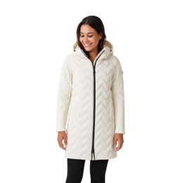 Winterjacke LPO "Luna", Damen, Gr. 36 (S), whisper wei&szlig;, Web, 95% Polyester, 5% Elasthan, regular fit h&uuml;ftbedeckend, Jacken Winterjacke, auch in Gro&szlig;en Gr&ouml;&szlig;en