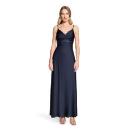 Abendkleid Vera Mont "Damen schmal geschnitten", Damen, Gr. 32, Normalgr&ouml;&szlig;en, night sky, Obermaterial: 100% Polyester. Besatz: 100% Polyamid. Futter: 100% Polyester, figurbetont lang, Kleider Abendkleid