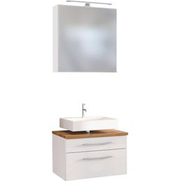 Held Waschbeckenunterschrank 60 mit Spiegelschrank DAVOS