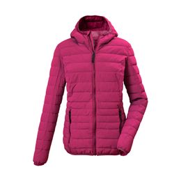 G.I.G.A. by Killtec Steppjacke "GW 49 WMN QLTD JCKT", Damen, Gr. 34, pink (himbeere), Obermaterial: 100% Polyester.Futter: 100% Polyester.F&uuml;llung: 100% Polyester, G.I.G.A. DX BY KILLTEC, Jacken Steppjacke, Wind- und wasserabweisende Damen Steppjacke mit 8.000 mm Wassers&auml;ule