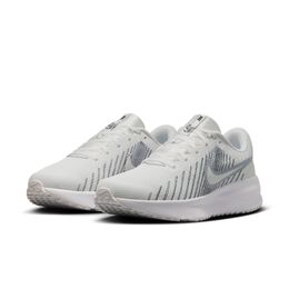 Laufschuh Nike "Run Defy", Herren, Gr. 41, wei&szlig; (summit wei&szlig;, metallic silber, wei&szlig;, schwarz), Synthetik, Textil, Schuhe Laufschuh, Topseller