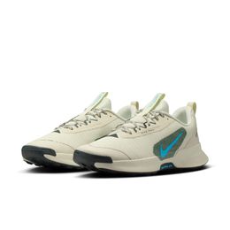 Trailrunningschuh Nike "Nike Juniper Trail 3", Herren, Gr. 45,5, beige (sea glass, baltic blau, schwarz spruce), Synthetik, Textil, Schuhe