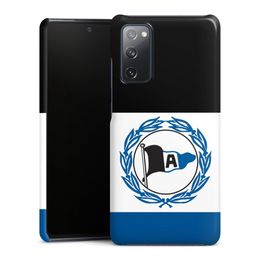 DeinDesign Galaxy S20 FE Handy Premium Case Smartphone Handyh&uuml;lle Schutzh&uuml;lle gl&auml;nzend Arminen Official Licensed Product Arminia Bielefeld Premium Case