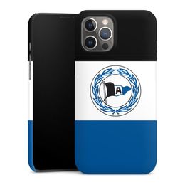 DeinDesign iPhone 12 Pro Max Handy Premium Case Smartphone Handyh&uuml;lle Schutzh&uuml;lle matt Official Licensed Product Arminen Arminia Bielefeld Premium Case