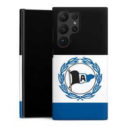 DeinDesign Galaxy S23 Ultra Handy Premium Case Smartphone Handyh&uuml;lle Schutzh&uuml;lle matt Official Licensed Product Arminen Arminia Bielefeld Premium Case