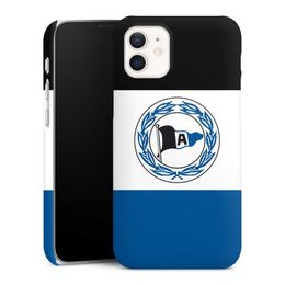 DeinDesign iPhone 12 mini Handy Premium Case Smartphone Handyh&uuml;lle Schutzh&uuml;lle matt Official Licensed Product Arminen Arminia Bielefeld Premium Case