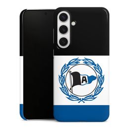 DeinDesign Galaxy S24+ Handy Premium Case Smartphone Handyh&uuml;lle Schutzh&uuml;lle gl&auml;nzend Official Licensed Product Arminen Arminia Bielefeld Premium Case