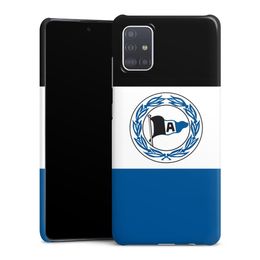 DeinDesign Galaxy A51 Handy Premium Case Smartphone Handyh&uuml;lle Schutzh&uuml;lle gl&auml;nzend Official Licensed Product Arminen Arminia Bielefeld Premium Case