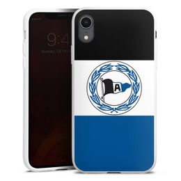 DeinDesign iPhone Xr Handy Silikon H&uuml;lle Case wei&szlig; Handyh&uuml;lle Official Licensed Product Arminen Arminia Bielefeld Silikon Case